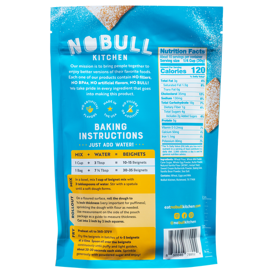 Vanilla Beignet Mix – Nobull Kitchen